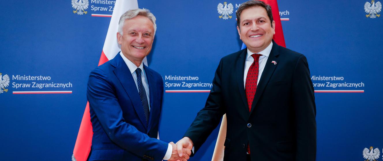 Deputy Minister Marek Prawda meets with Deputy Foreign Minister of the ...