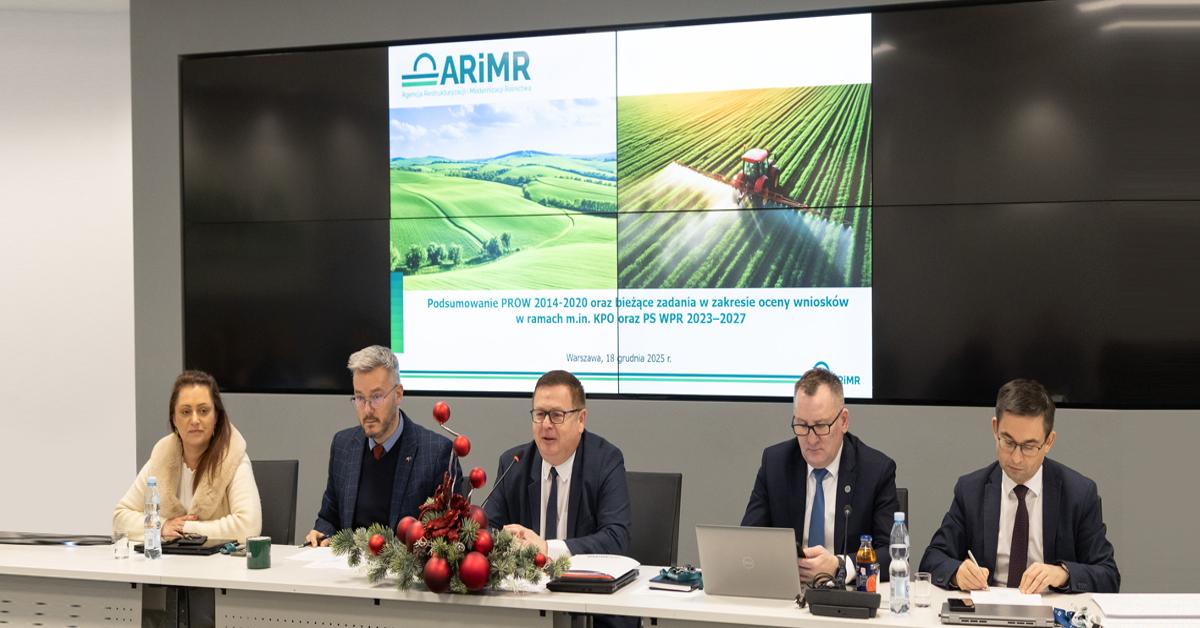 Kierownictwo i dyrektorzy OR ARiMR podsumowują rok - Agencja ...