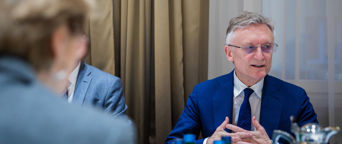 Deputy Minister Marek Prawda holds political consultations with his ...