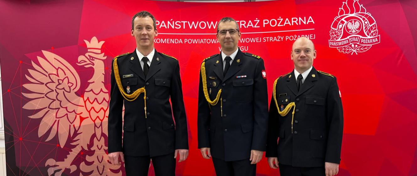 Zmiany kadrowe w sekcji kontrolno-rozpoznawczej KP PSP Brzeg - Komenda Powiatowa Państwowej ...
