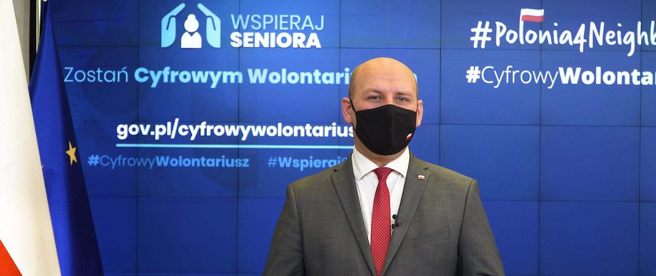 We are supporting Polish seniors. MFA joins the #CyfrowyWolontariusz ...