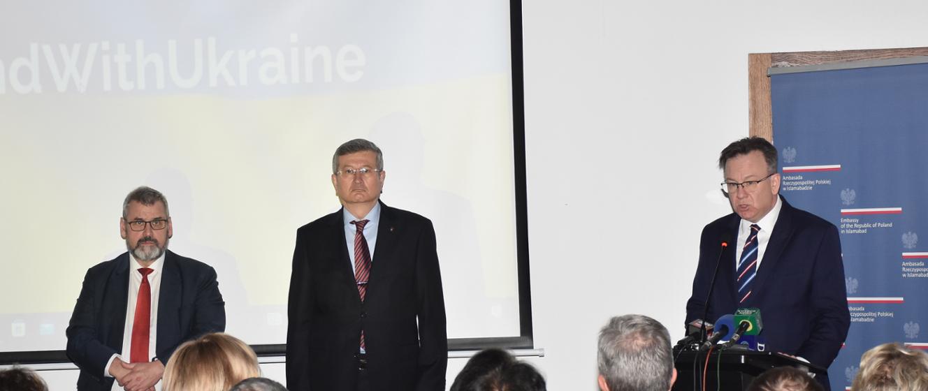 Event of solidarity with Ukraine on the first anniversary of the ...