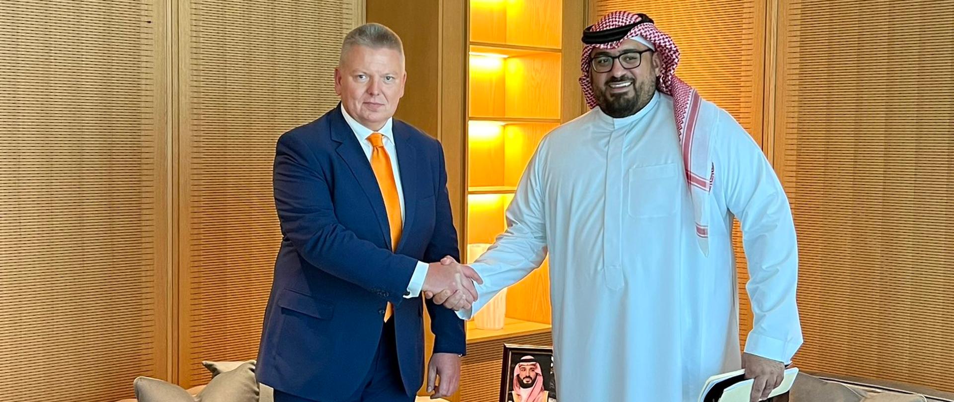 Spotkanie z ministrem gospodarki i planowania - Polska w Arabii Saudyjskiej - Portal Gov.pl