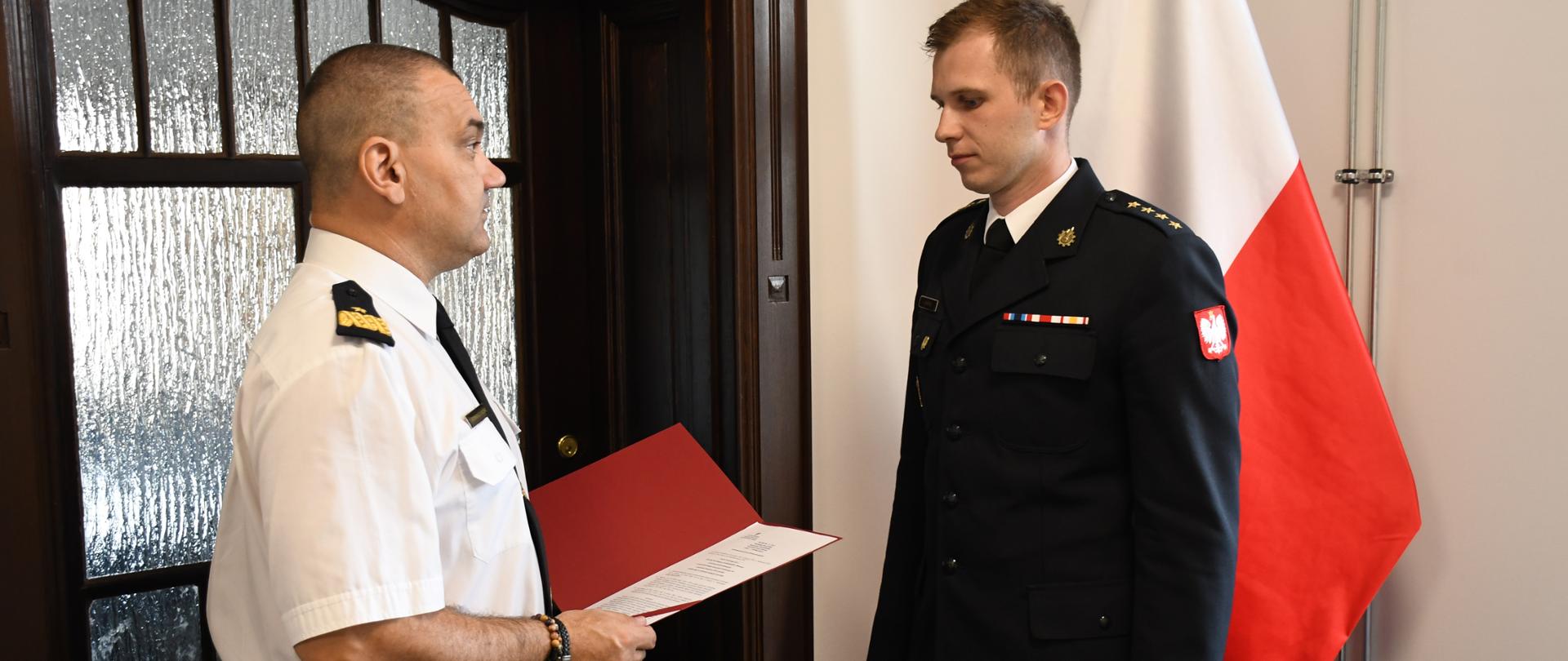 Zmiany kadrowe w Komendzie Powiatowej PSP w Ostródzie - Komenda Wojewódzka Państwowej Straży ...