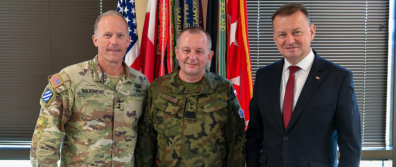 Polski generał kolejny raz zastępcą dowódcy V Koprusu Sił Lądowych US ...