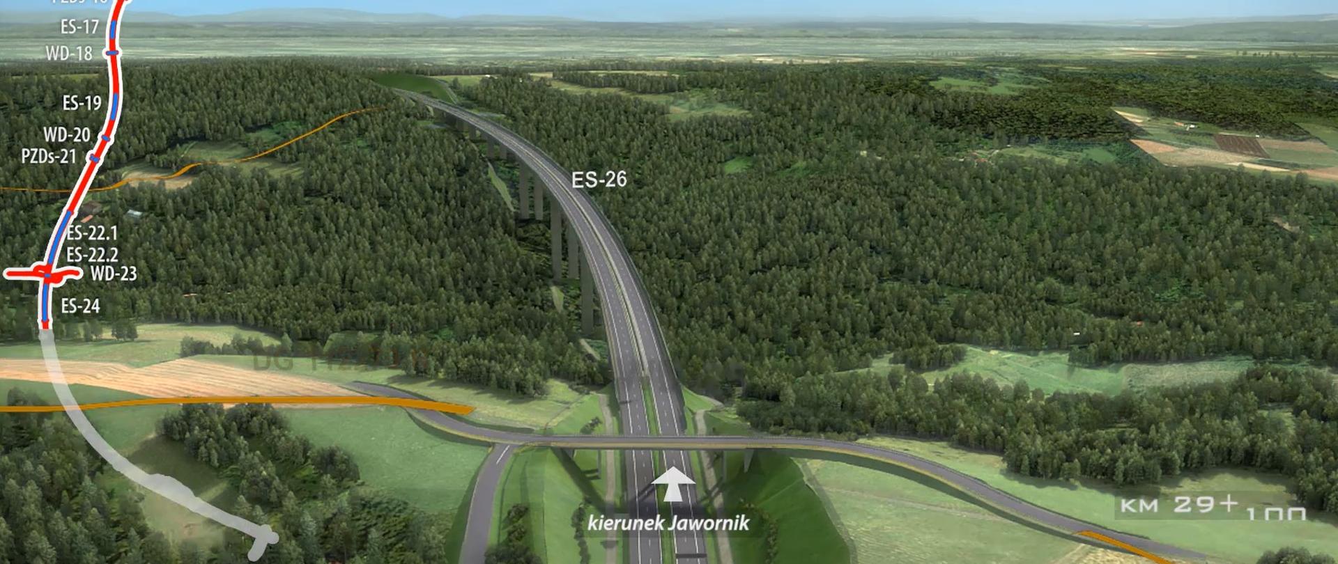 Na S19 Babica – Jawornik powstaje najwyższa estakada - Generalna Dyrekcja Dróg Krajowych i ...