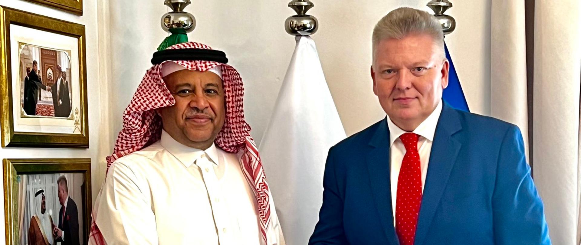 Ambasador Robert Rostek przyjął Ambasadora Arabii Saudyjskiej - Polska w Arabii Saudyjskiej ...