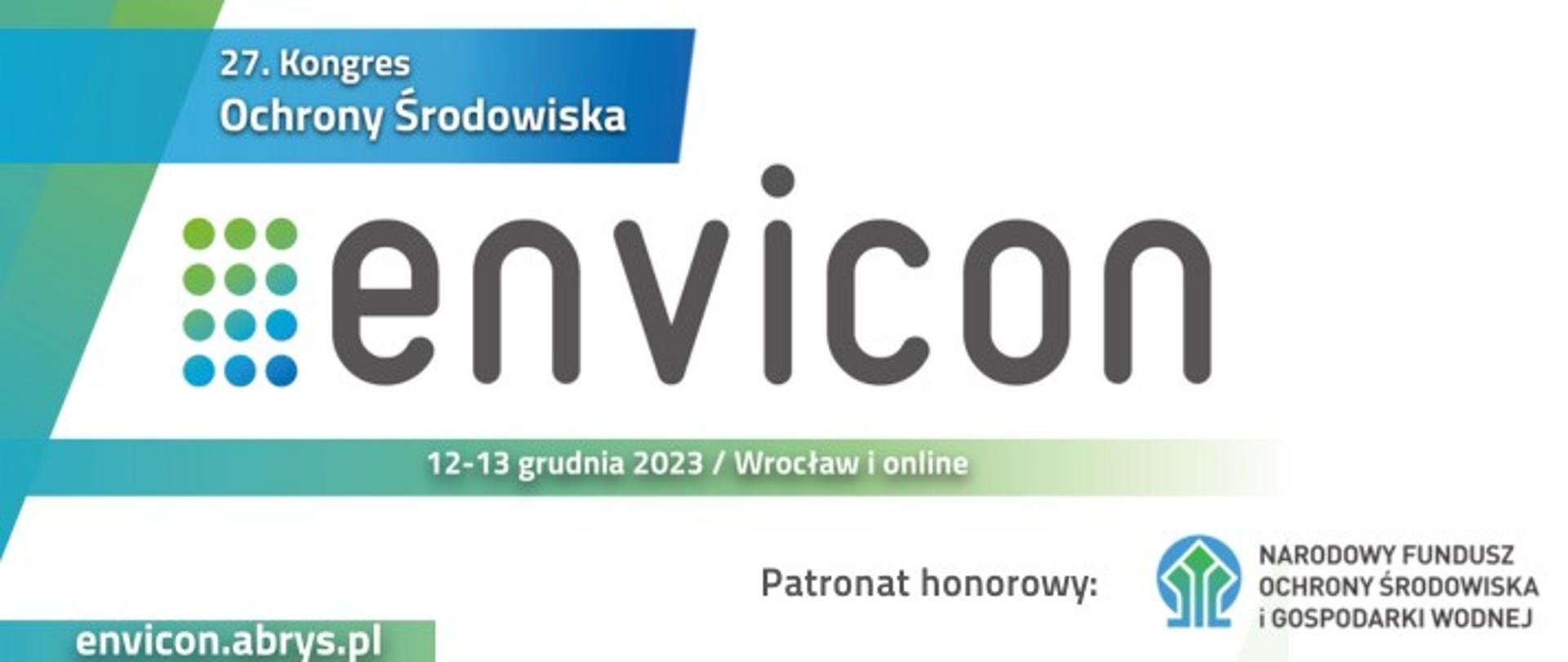 27. Kongres Ochrony Środowiska ENVICON - Narodowy Fundusz Ochrony ...