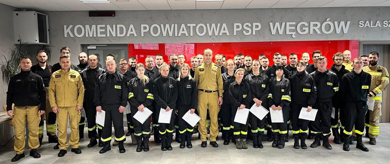 Zakończenie "Szkolenia podstawowego strażaka ratownika OSP" - Komenda ...