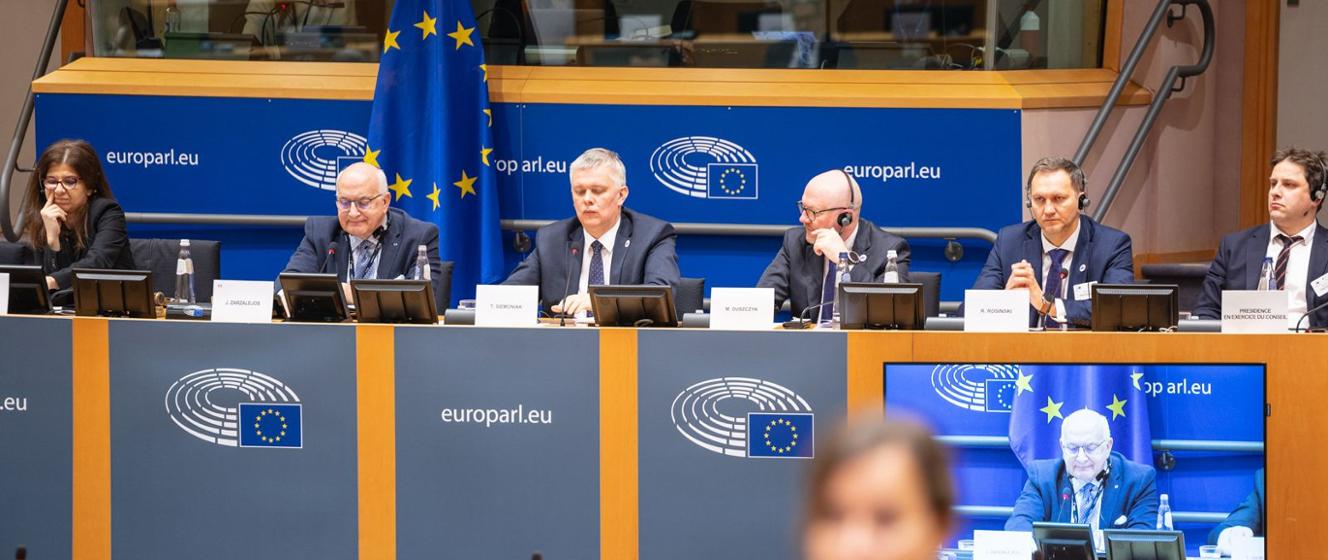 The Minister of the Interior and Administration attends the LIBE ...