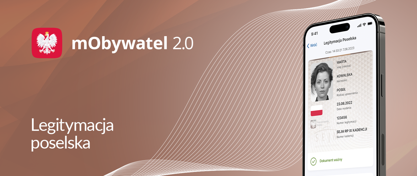 Legitymacja poselska - mObywatel 2.0 - Portal Gov.pl