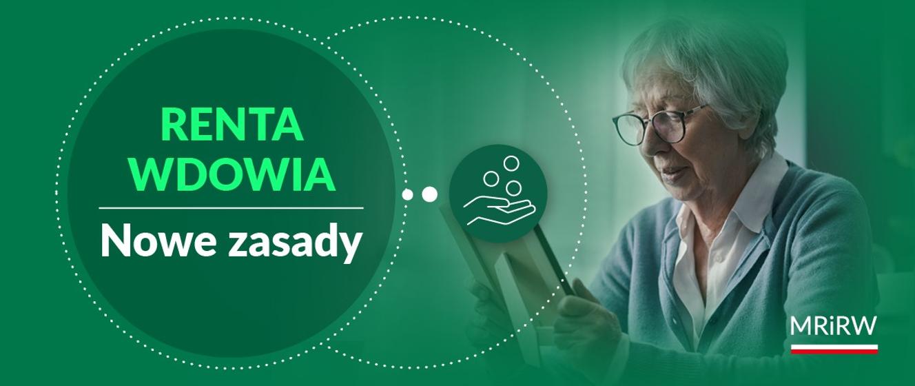 Nowe zasady wypłaty tzw. wdowiej renty - Ministerstwo Rolnictwa i ...