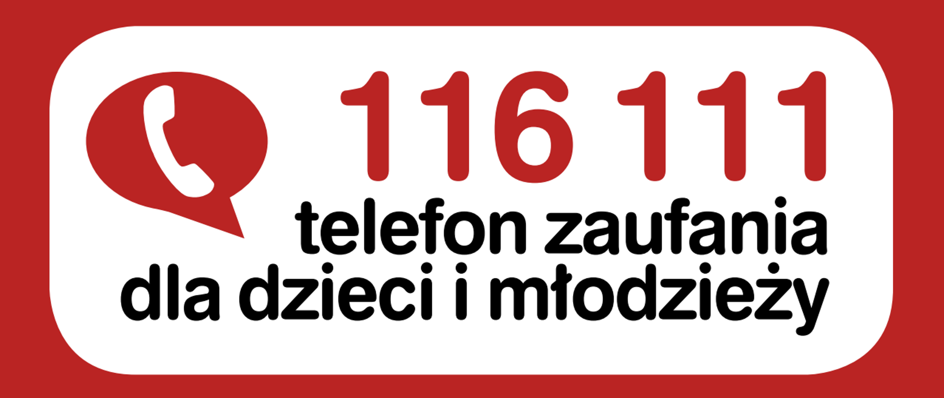116 111 - Telefon zaufania dla Dzieci i Młodzieży - Numer alarmowy 112 - Portal Gov.pl